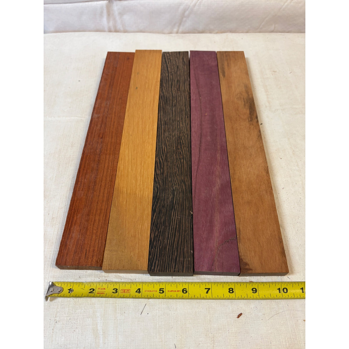 Variety Exotic Species Scrap Cutting Board Sticks - 16" 5-pack - Cutti ...