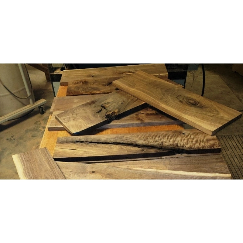 Box of 24" Rustic Sign Blanks - Mostly Walnut - Perfect for CNCing or ...