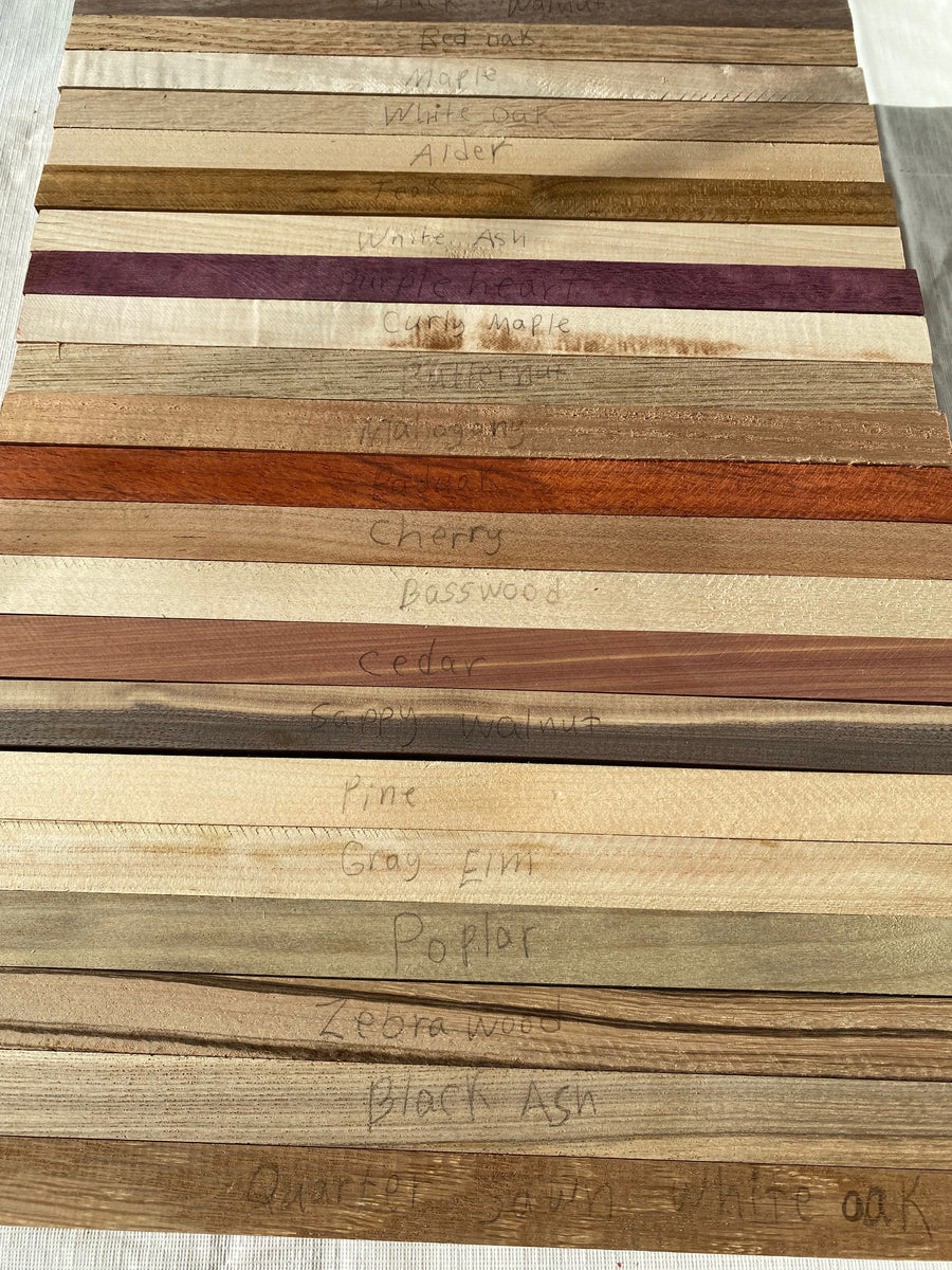 3/4 x 2 x 12 (4-packs) Cutting Board Kit Add Ons! You Choose Walnut, C ...